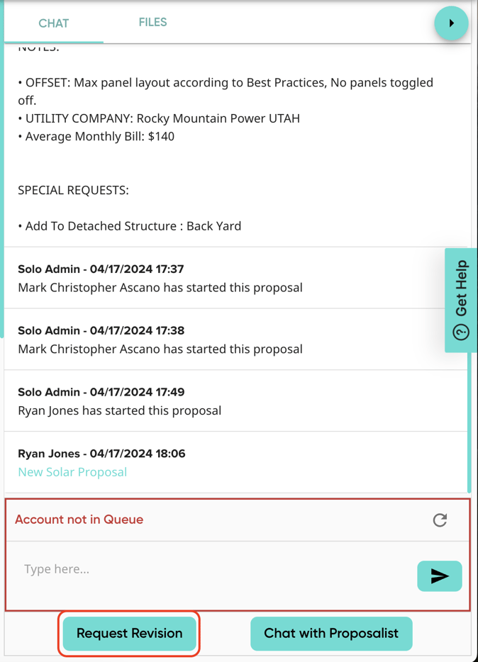 How to Request a Proposal Revision